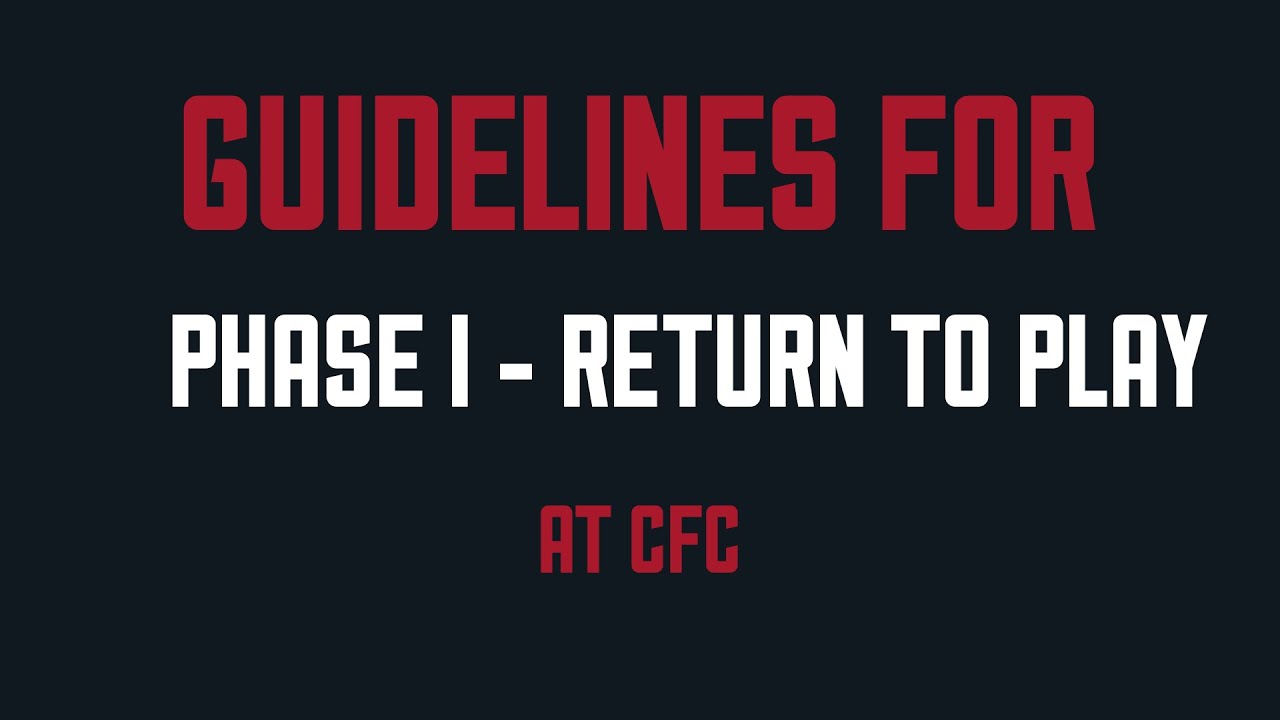 CFC Return to Play Club Meeting (6.8.2020) - YouTube