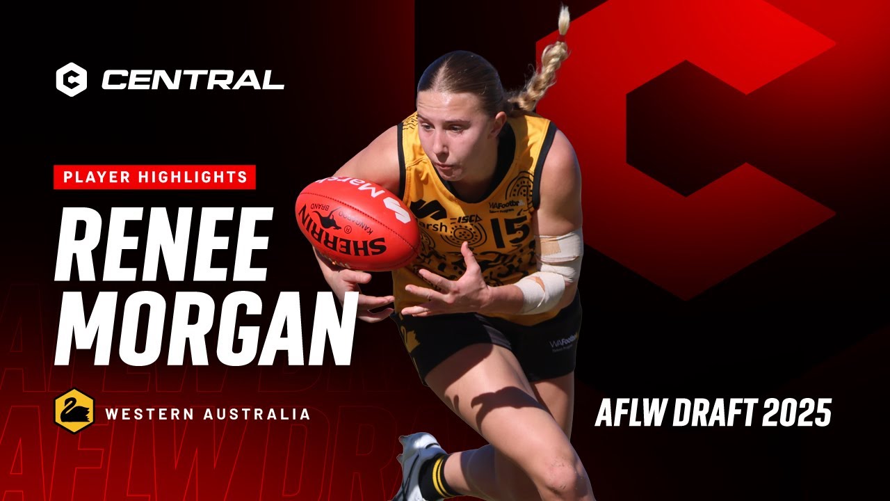 2025 AFLW Draft: Renee Morgan Player Highlights - YouTube