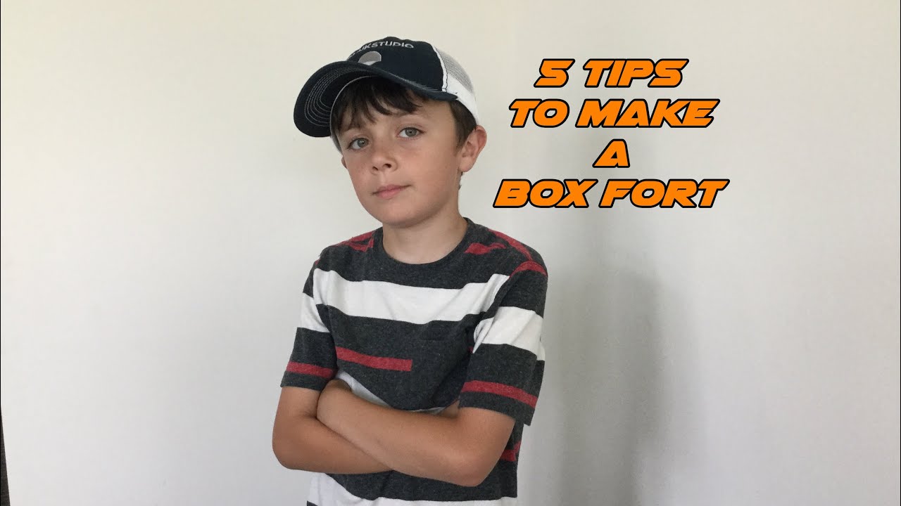 5 Tips To Make A Box Fort YouTube 5 Tips To Make A Box Fort YouTube