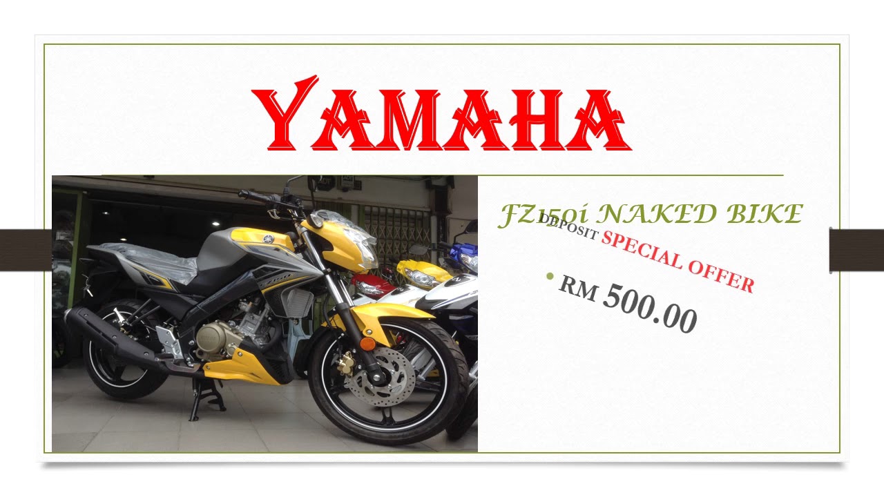PROMOTION ALL MODEL YAMAHA - CHAI KEN MOTORCYCLES SDN BHD - YouTube