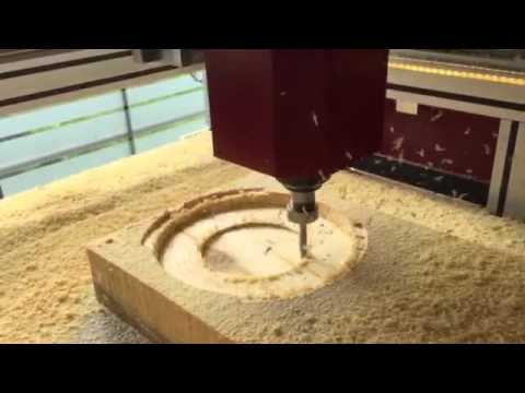 DIY CNC ROUTER TEST - YouTube
