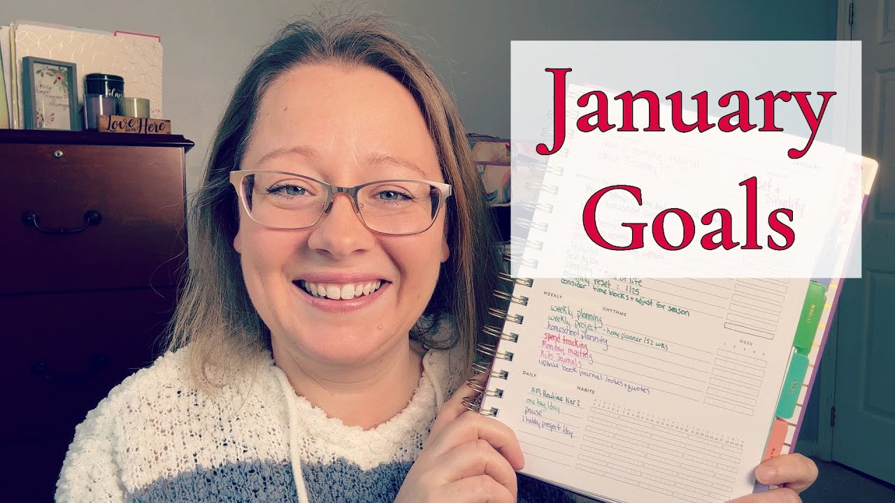 JANUARY GOALS || POWER SHEETS || HOMESCHOOL MOM LIFE - YouTube