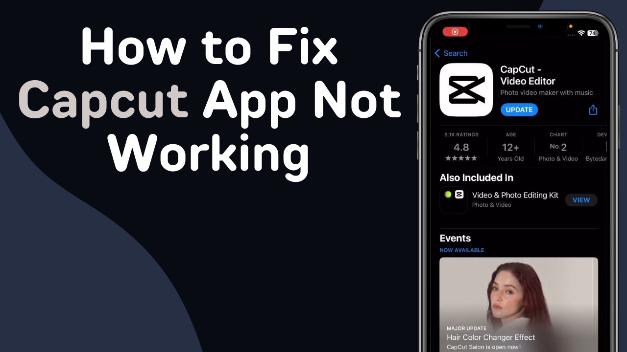 How to Fix Capcut App Not Working (Full Guide) - YouTube