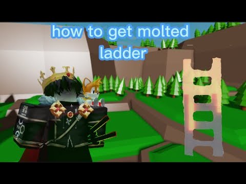 How to get molted ladder in roblox steep steps - YouTube