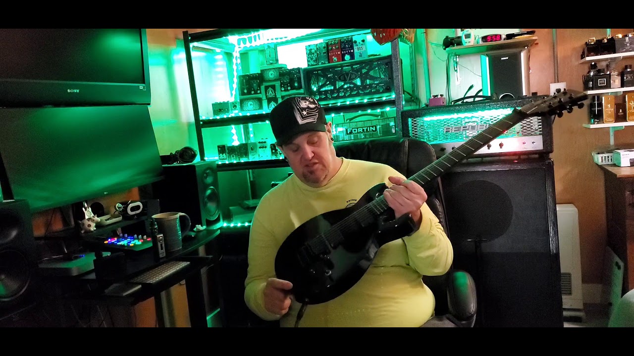 1 Of 1 Scott Ian 7 String Signature Jackson USA Custom Shop Guitar ...