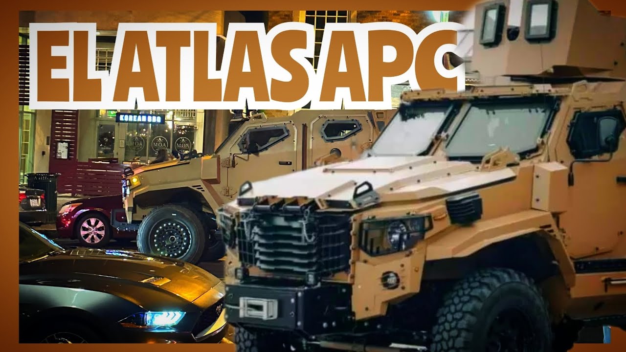 EL ATLAS APC VEHICULO MILITAR #EKE80 - YouTube