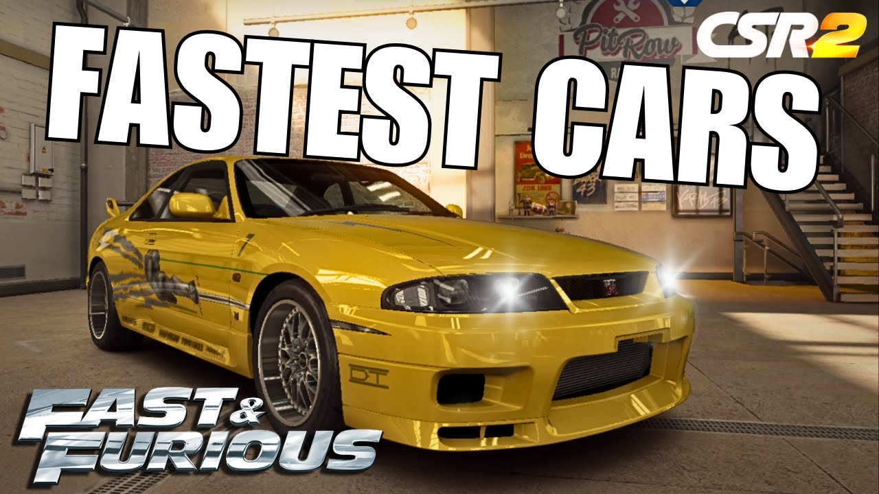 CSR2 | BEST FAST AND FURIOUS CARS - YouTube
