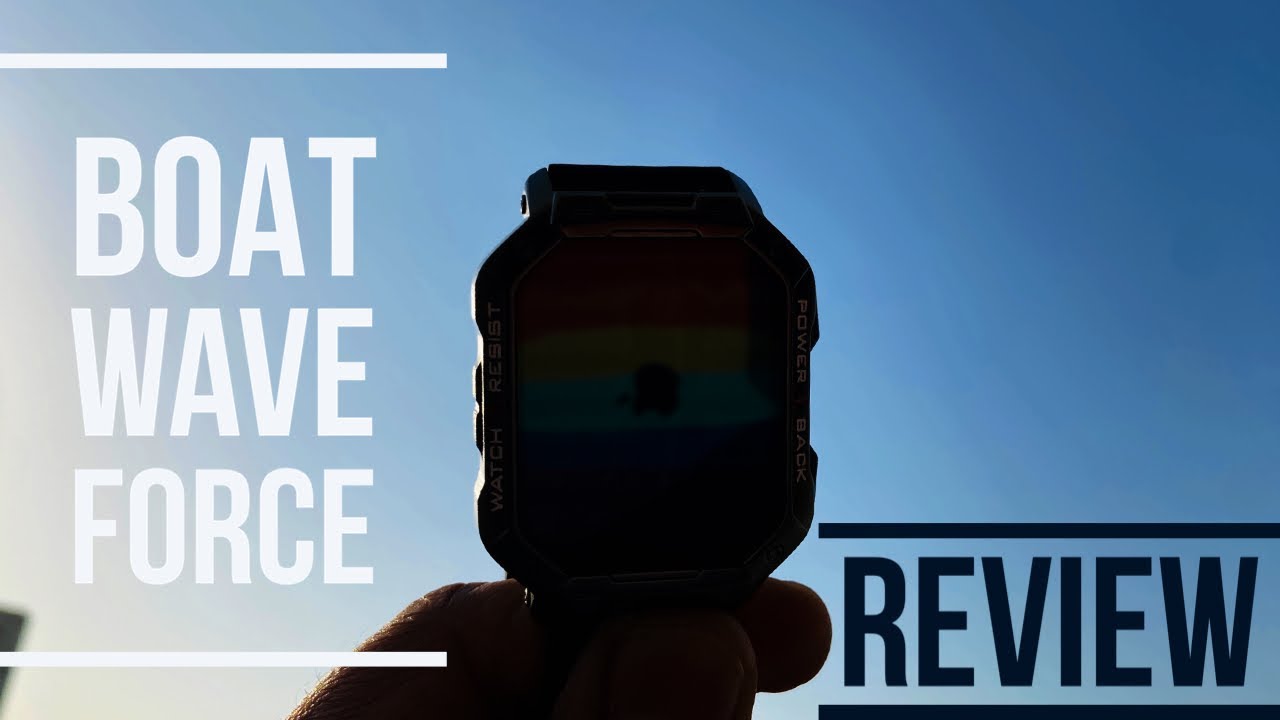 Most Rugged Smartwatch 👍 Boat Wave Force | in-depth review & unboxing # ...