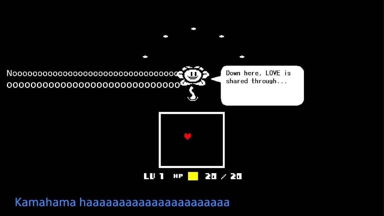 Goku play Undertale - YouTube