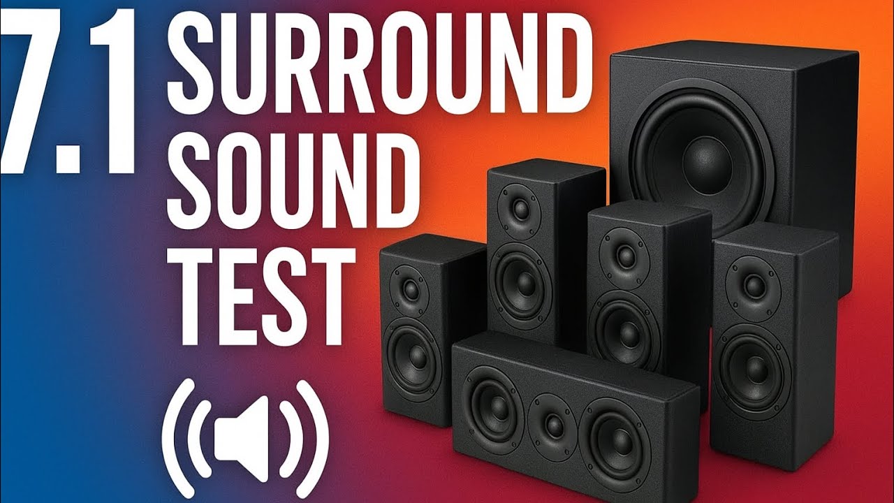 7.1 surround sound test - YouTube