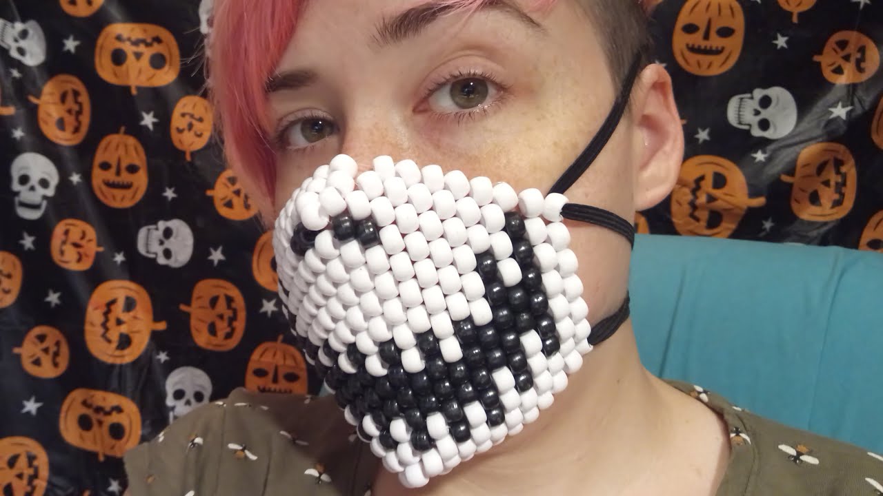 Skull Kandi Mask Tutorial - YouTube