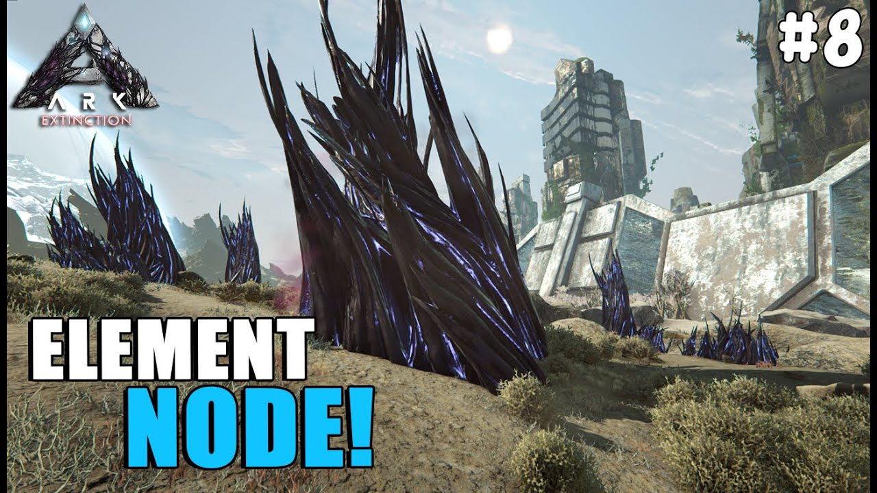 Cave ICE! Akhirnya aku Menemukan Sumber Element - ARK EXTINCTION #EP8 ...