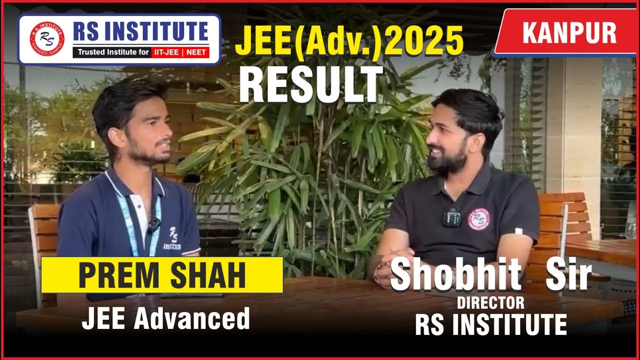 Prem Shah jee advanced success story|jee advanced success stories|iit ...