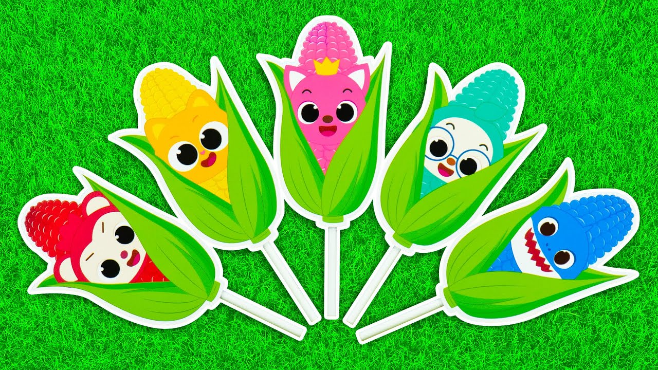 DIY Surprise Baby Shark Corn | Satisfying Video Larva Squishy, Among us ...