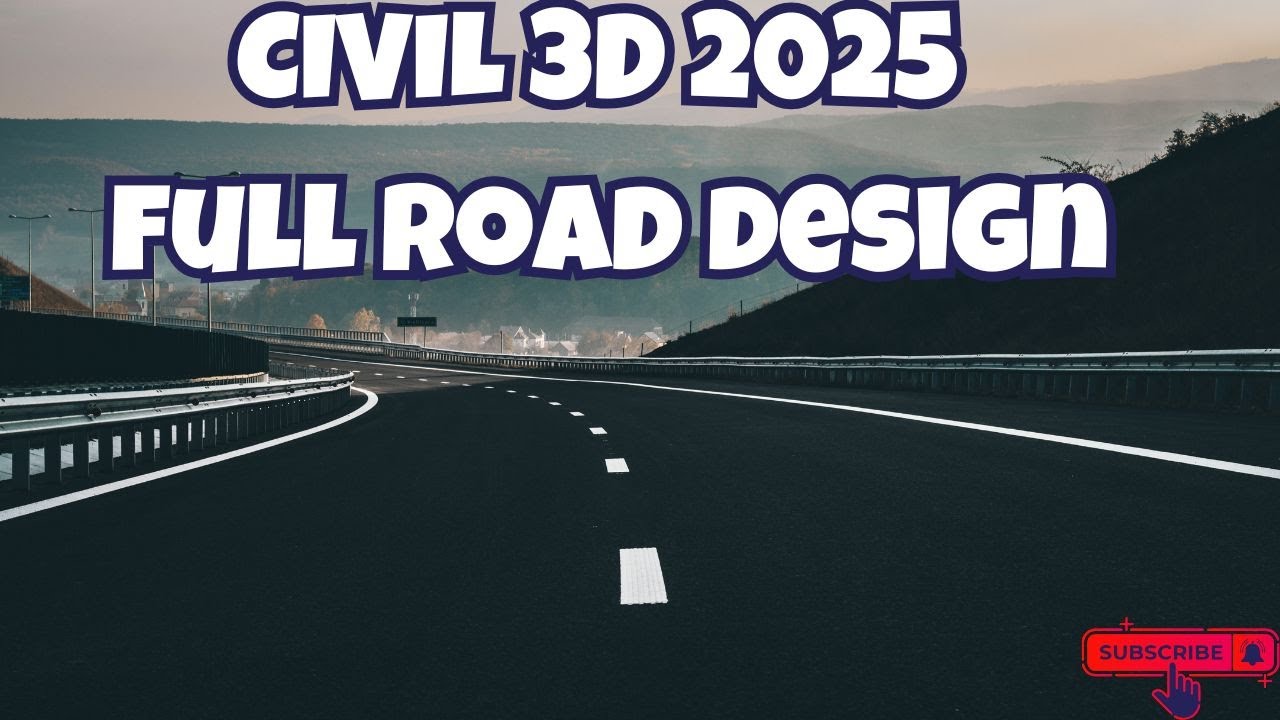 Complete Road Design Course in Civil 3D - Part 1 - YouTube