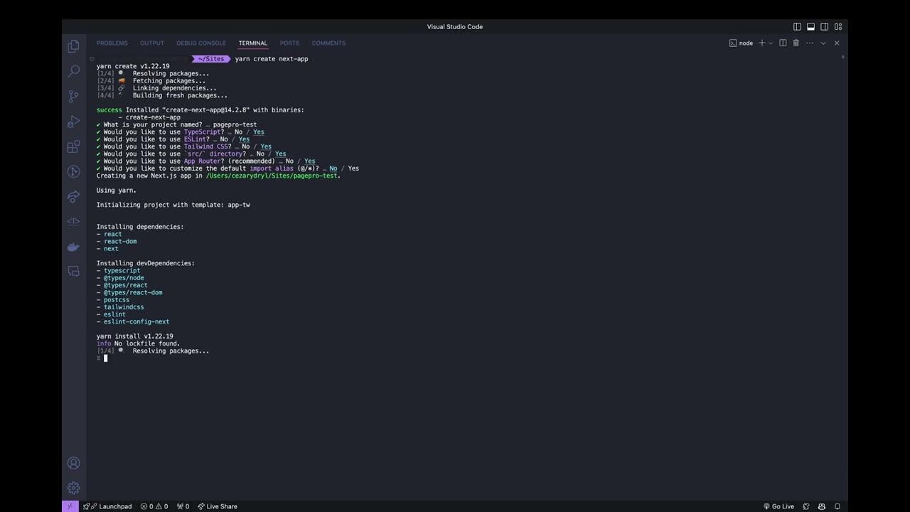How to Install Next js - Quick Guide - YouTube