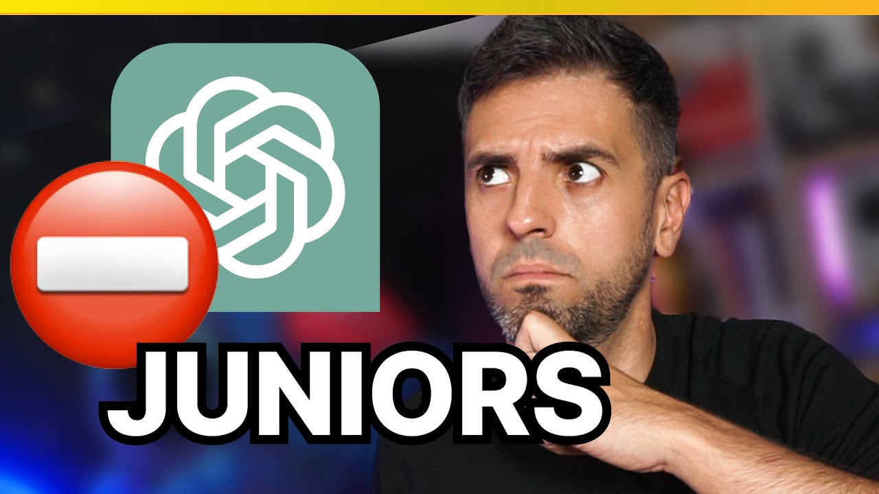 El Futuro de la INTELIGENCIA ARTIFICIAL vs PROGRAMADORES JUNIOR - YouTube