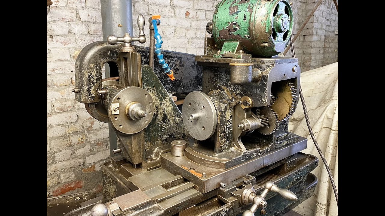 Gear Tooth Rounding Machine - Hey - YouTube