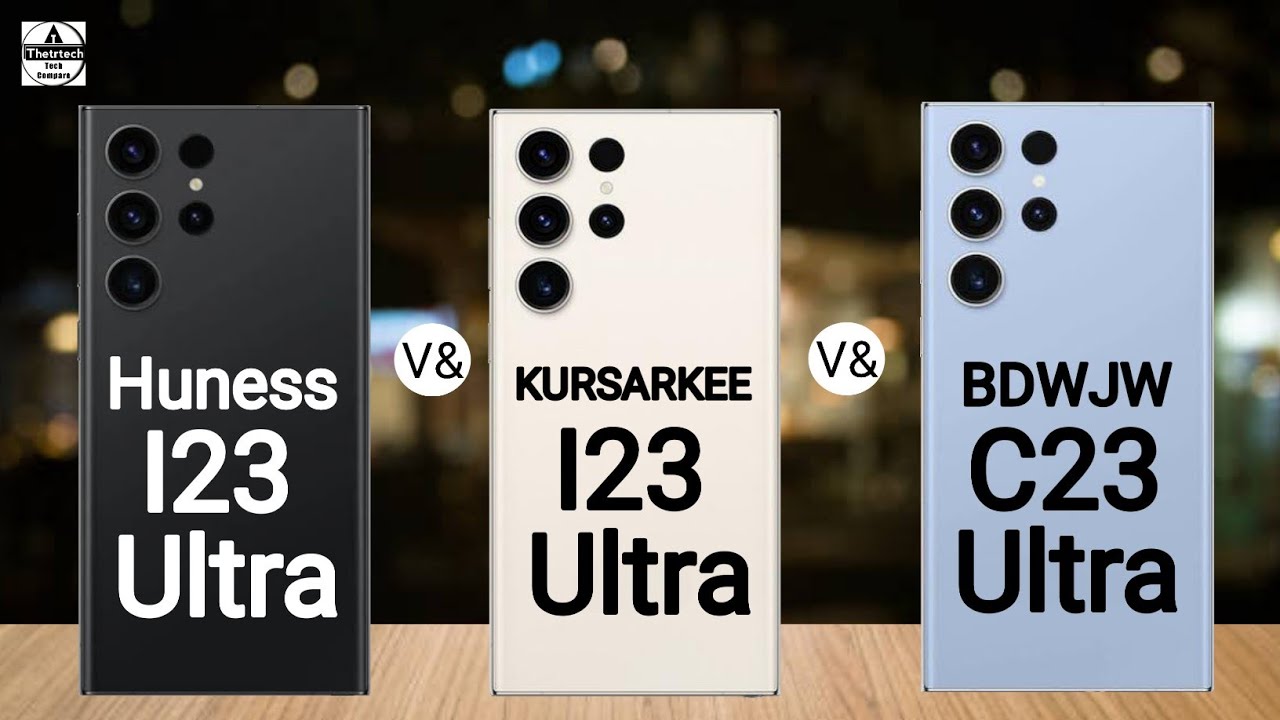 Huness I23 Ultra vs KURSARKEE I23 Ultra vs BDWJW C23 Ultra - YouTube