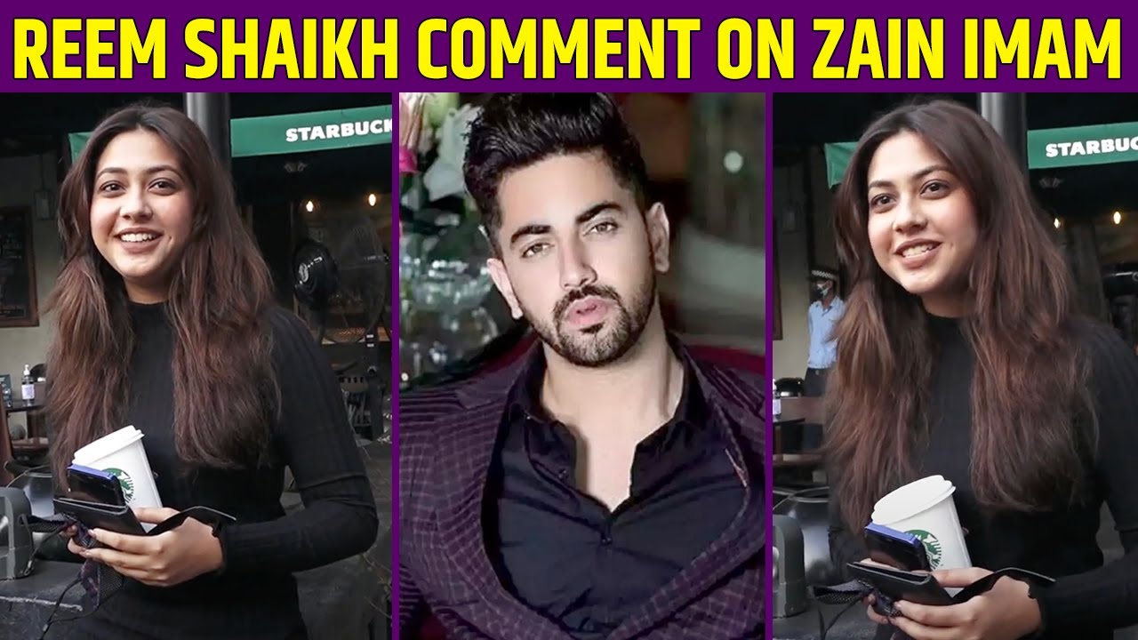 Reem Shaikh talk about her new serial & co - star zain imam - YouTube