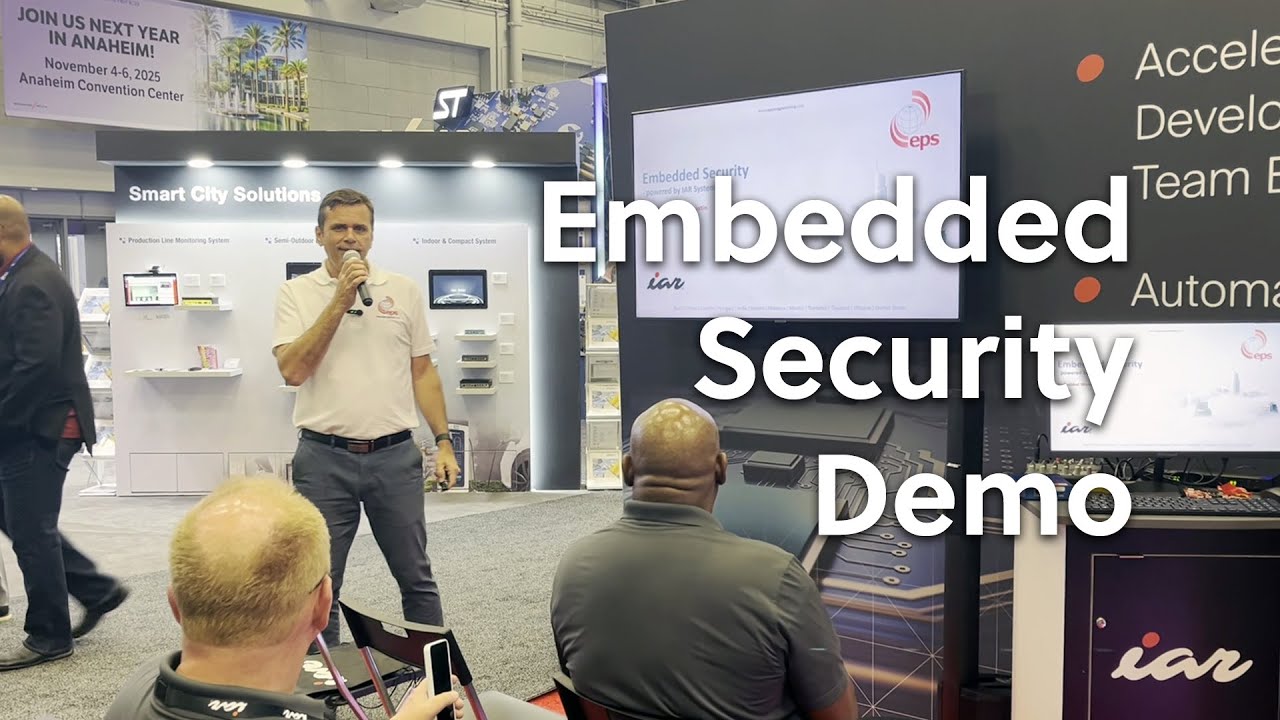 Embedded Security Demo at Embedded World in Austin with EPS Security ...