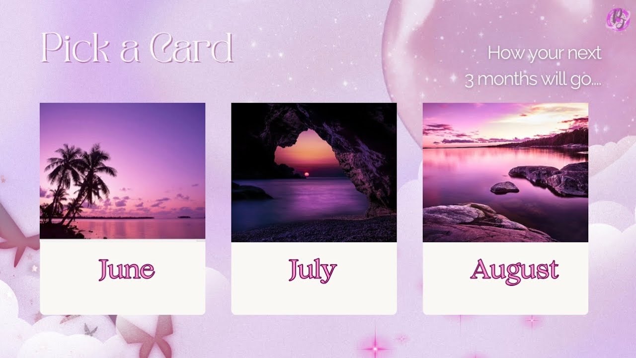 How Will Your Summer Go? ☀️🏝️ June, July, August | PICK A CARD ...