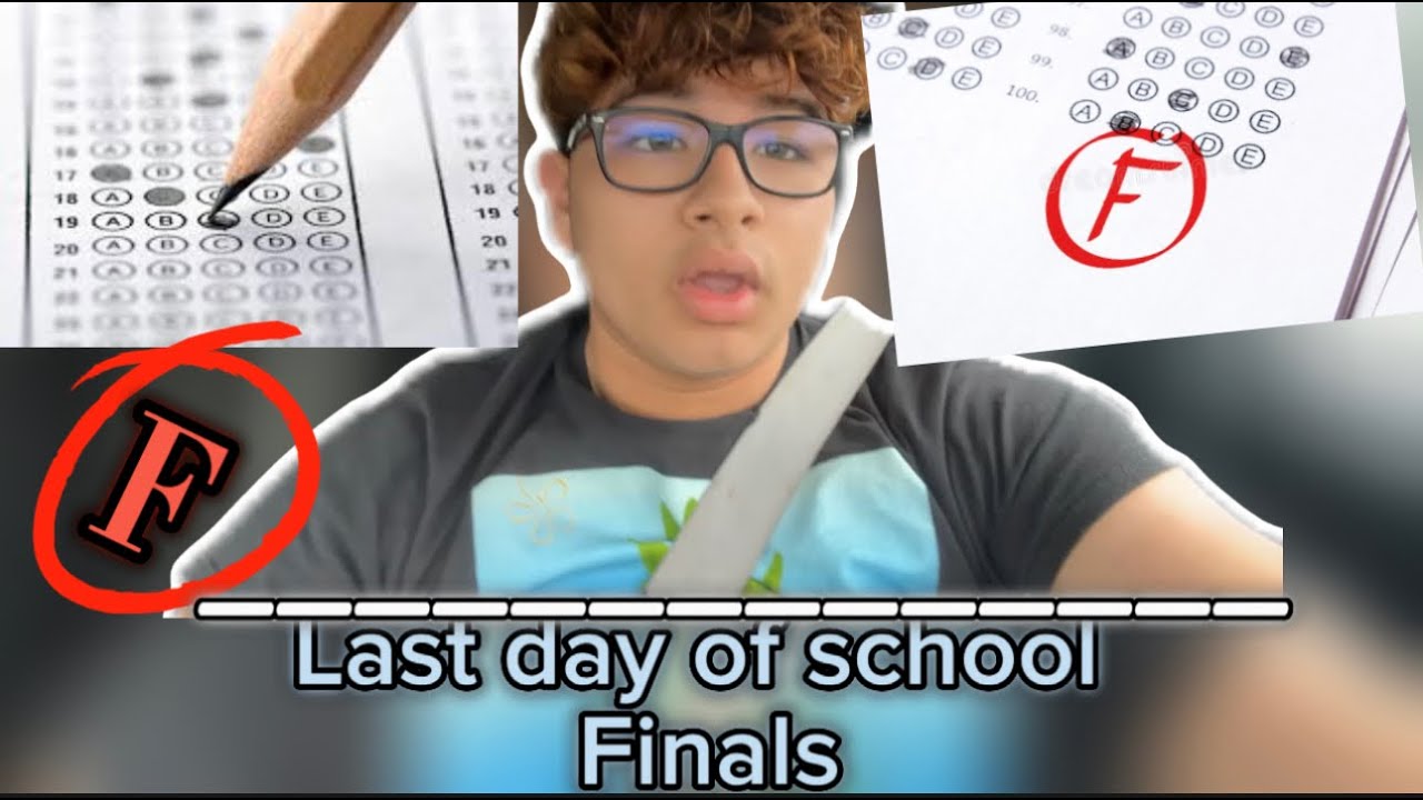 LAST DAY OF SCHOOL IN THE U.S/ almost failed my finals 😨 - YouTube