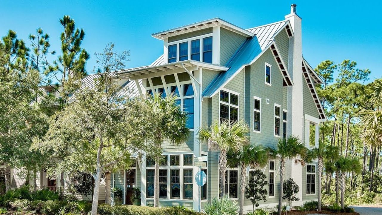 Watercolor Florida House Tour - 31 Park Row Lane Watercolor Florida ...