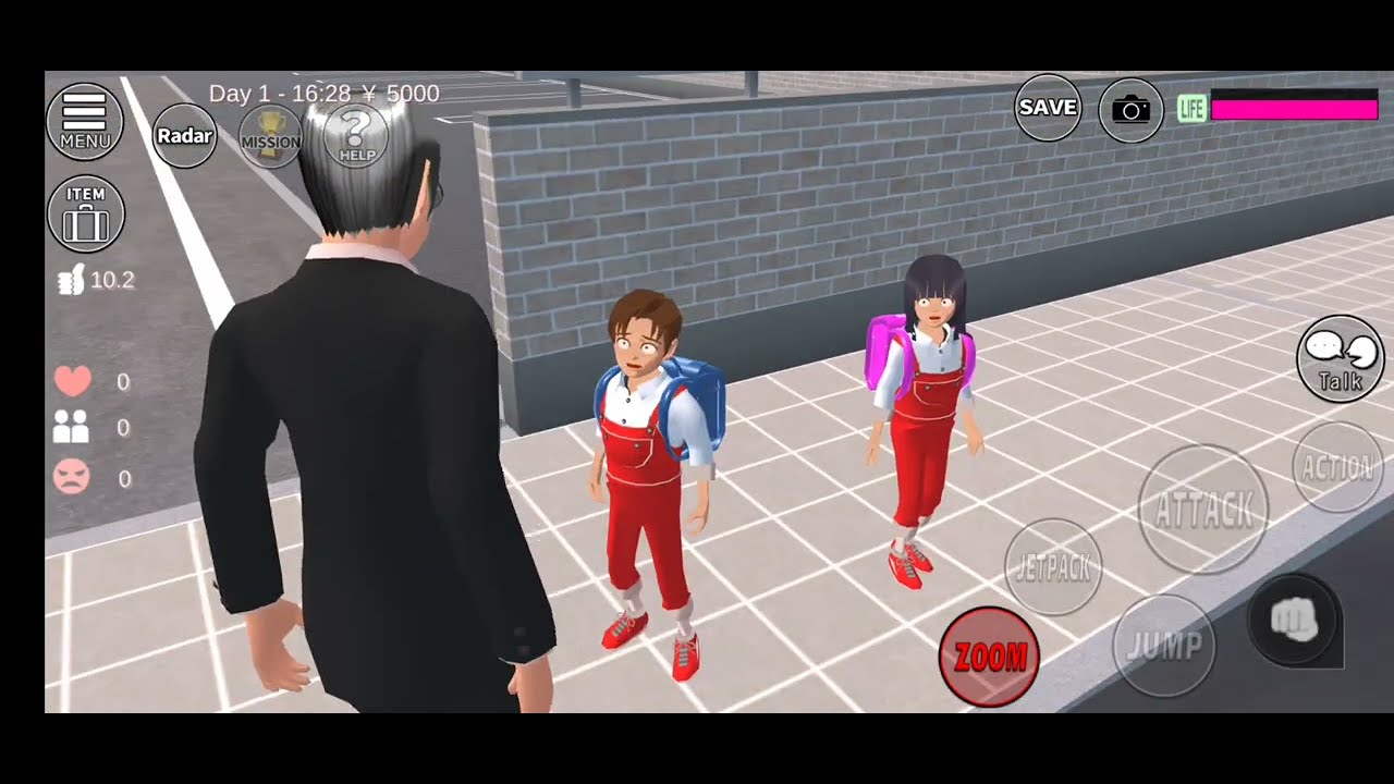 Mio and yuta was kidnapped | Game sakura school simulator - YouTube