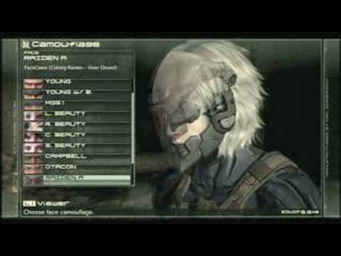 MGS4 - Masks and Costumes - YouTube