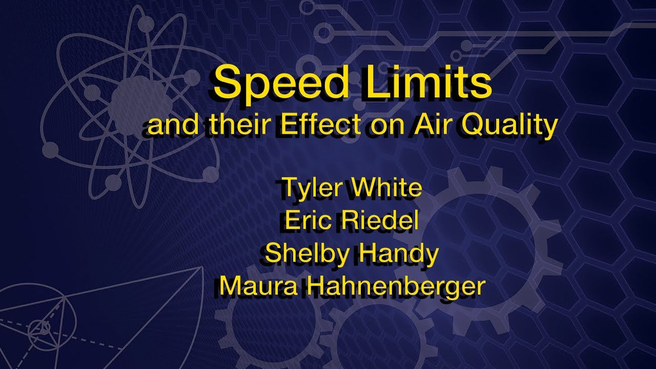 Speed Limits and their Effect on Air Quality - YouTube