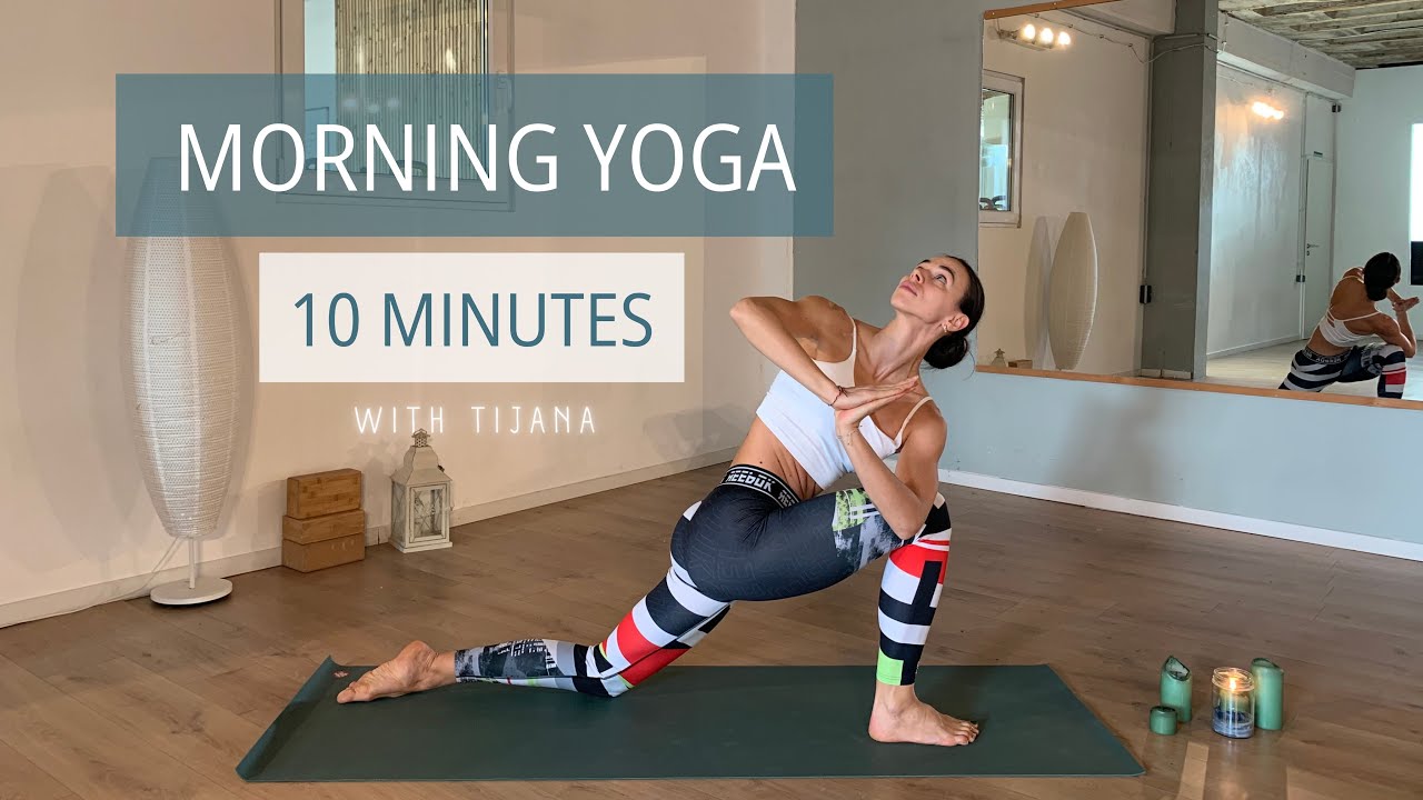 10 MINUTES MORNING YOGA | Body Mobilization Feel Energized - YouTube