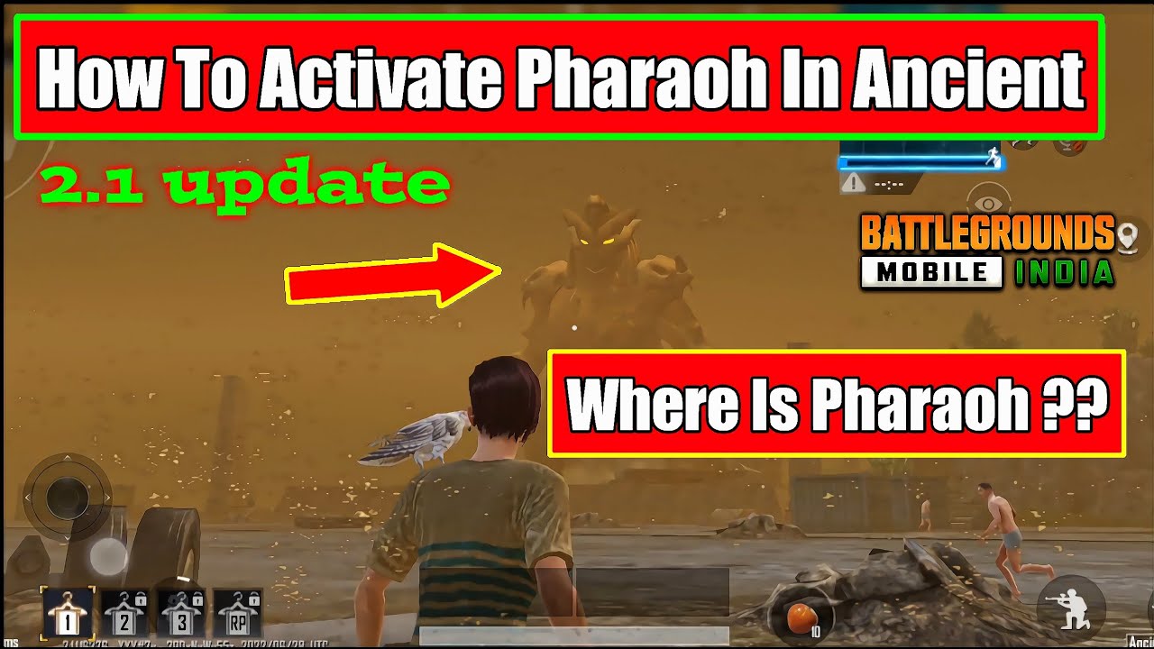 BGMI How To Active Pharaoh In Ancient Secret Arise Mode | Where Is ...