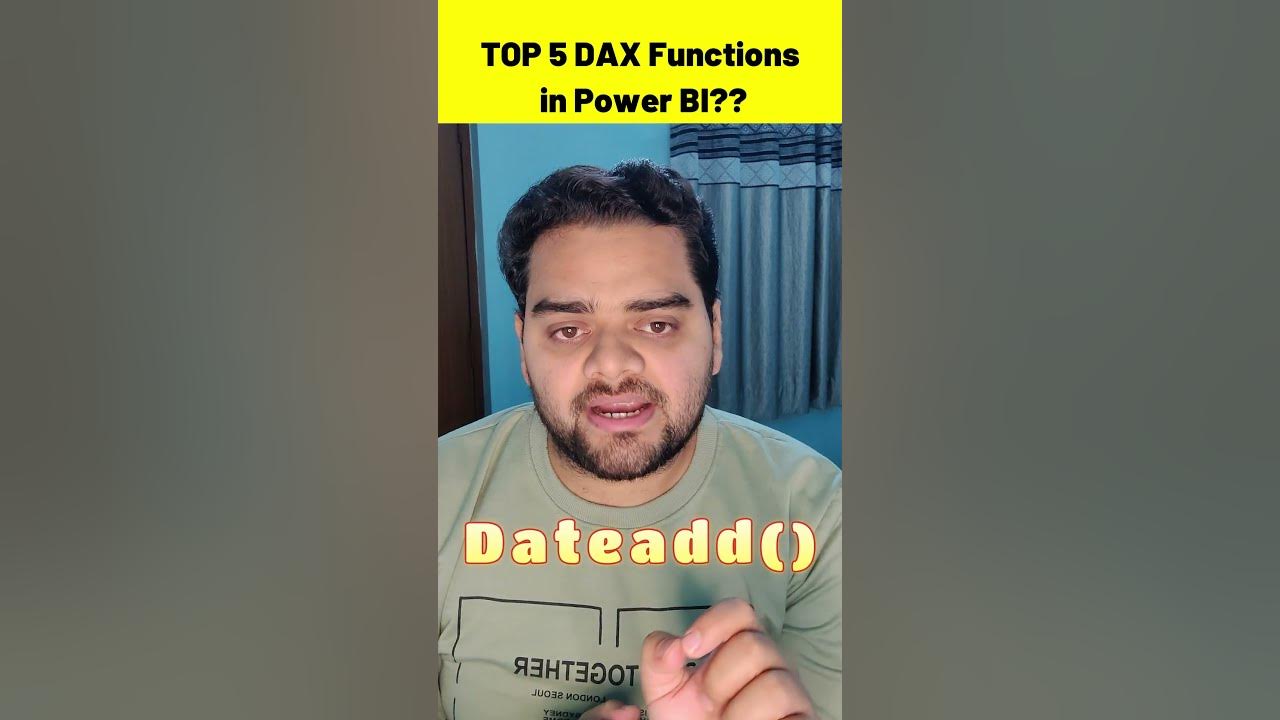 Top 5 DAX functions in Power BI?? #powerbi #learnwidgiggs - YouTube