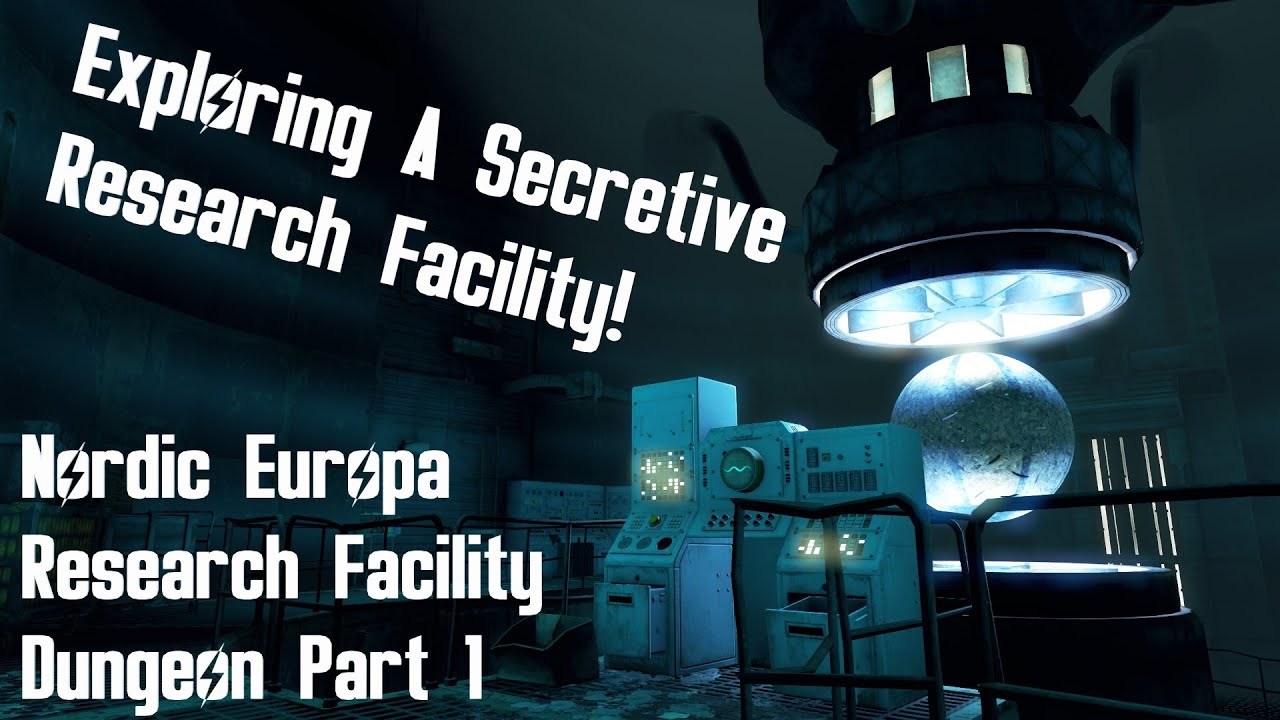 Exploring A Secret Lab Facility! | Nordic Europa Research Facility ...