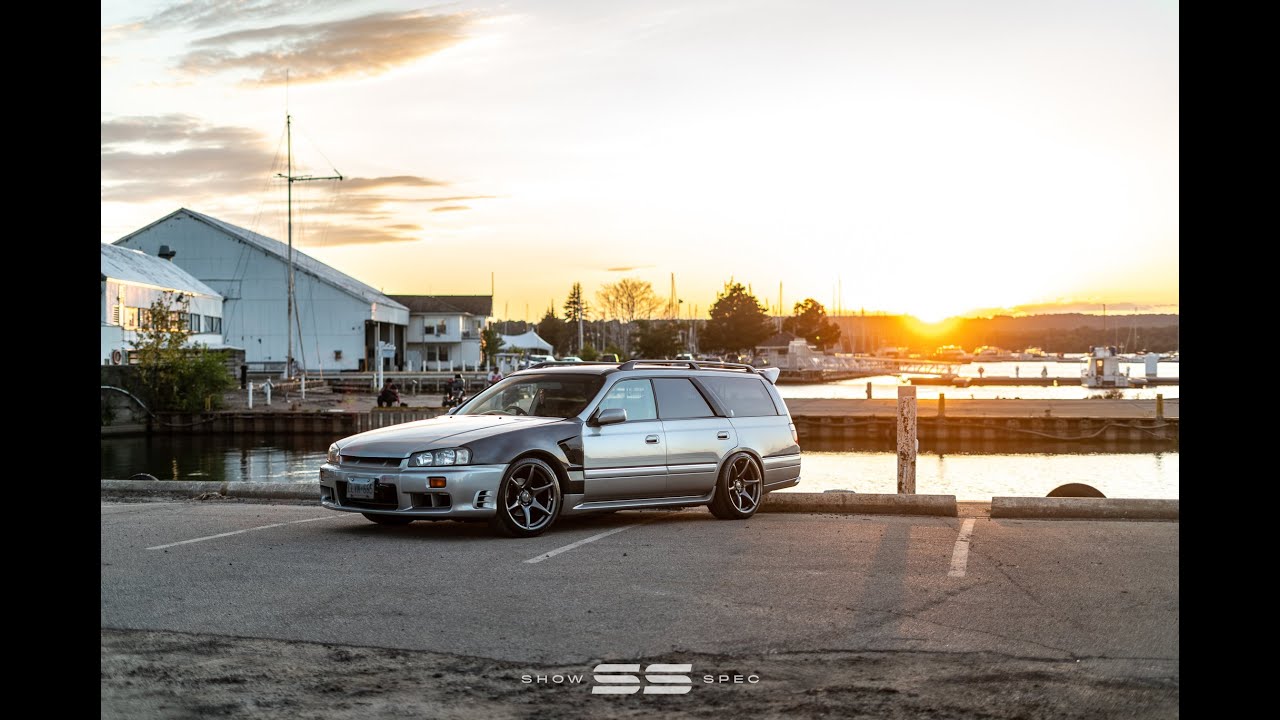 1999 Nissan Stagea R34 Front End Swap - YouTube