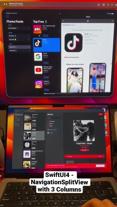 SwiftUI 4 - NavigationSplitView with 3 Columns - YouTube
