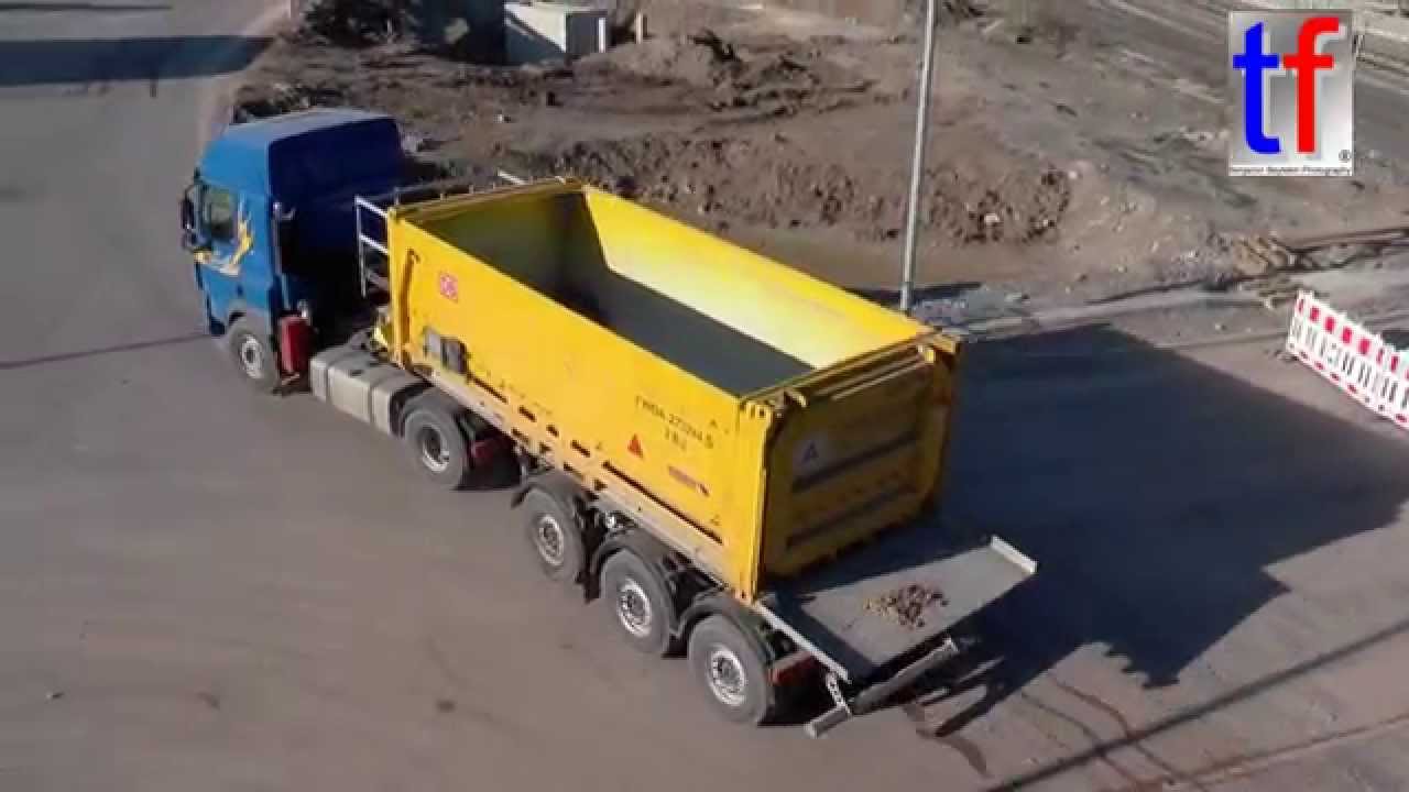 DAF Containersattelzug, Bares DB Schenker Transa, Stuttgart 21, 20.02. ...