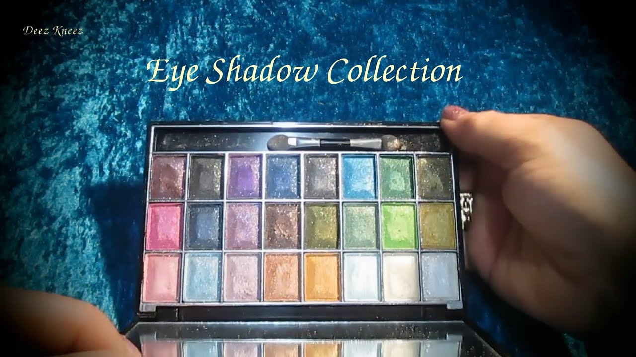 My Colourful Eye Shadow Collection - ASMR - Show & Tell - Soft Spoken ...