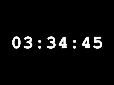 3 Hour 45 Minutes Countdown Timer with Beep | 225 Min Timer - YouTube