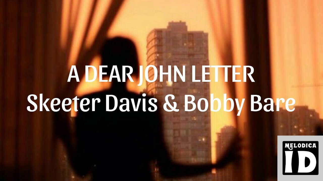 A Dear John Letter - Skeeter Davis & Bobby Bare (cover by Yuli & Johan Untung) (Lyrics On Screen ...