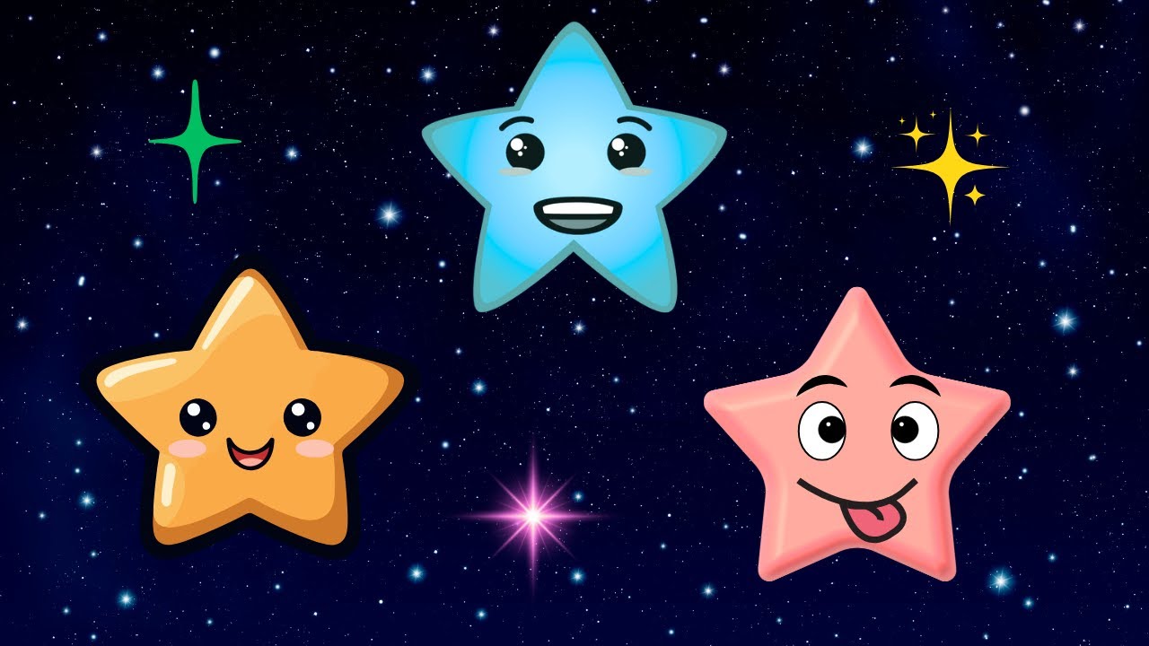 ☁️ Dreamy Twinkle Star background | #twinkletwinkle #lullaby # ...