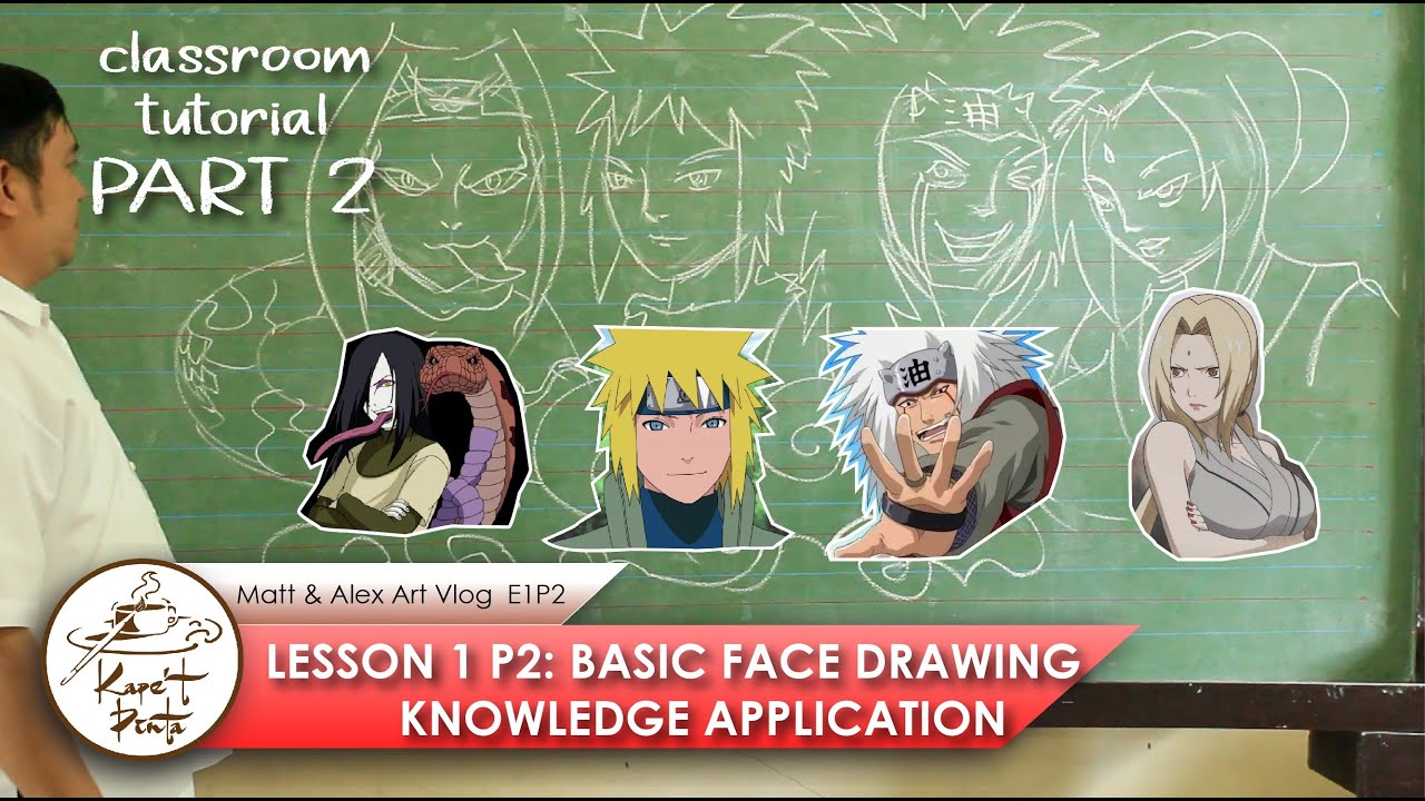 PART 2 | BASIC FACE DRAWING | KNOWLEDGE APPLICATION | FIGURE DRAWING ...