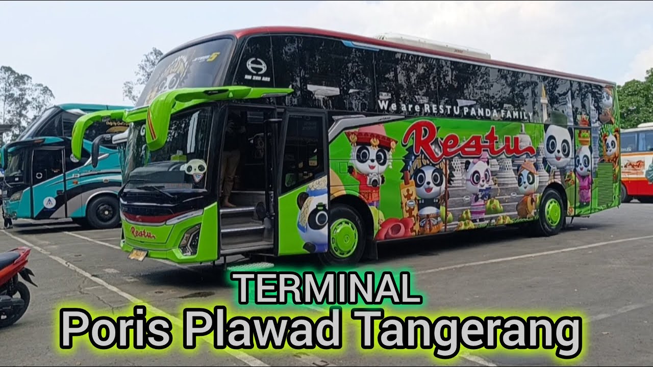 Terminal Bus Poris Plawad Tangerang - YouTube