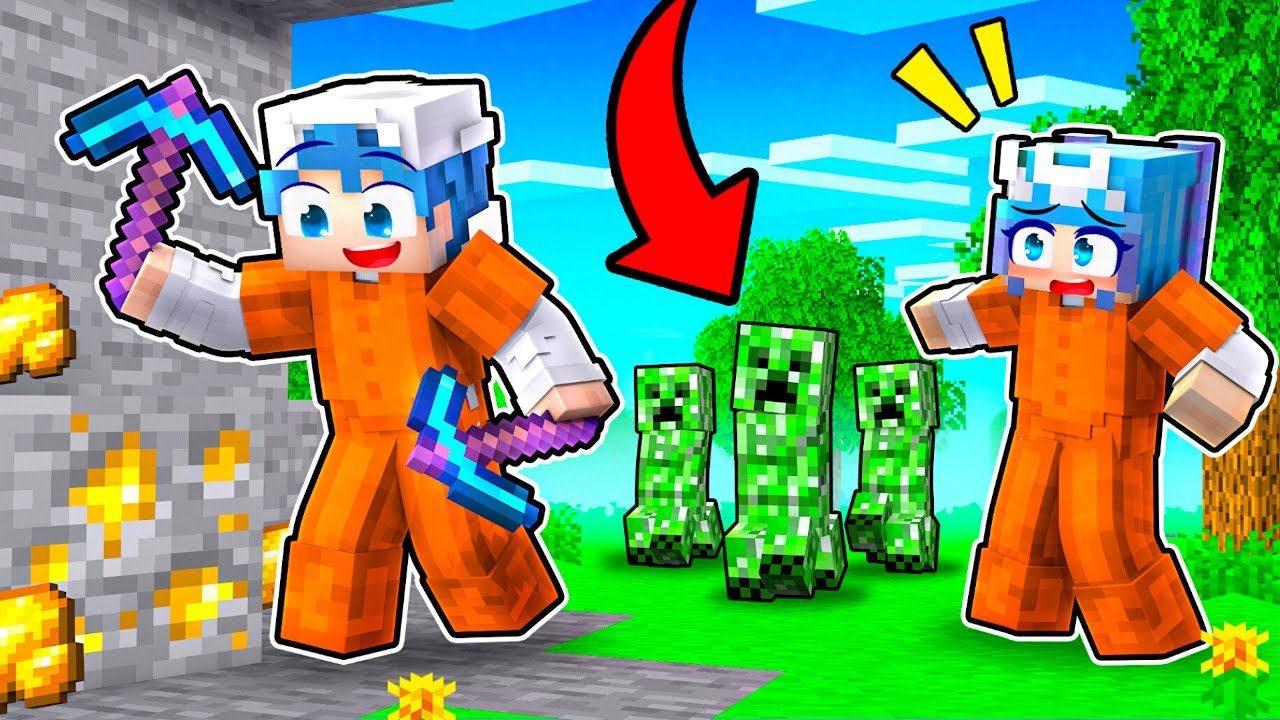 BIGGEST ZOMBIE and CREEPER ARMY in MINECRAFT! Kin Tin Krew Minecraft ...