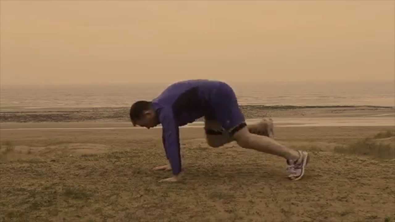 Floor Sprints Leg Resistance Band Speed Increase Exercise - YouTube