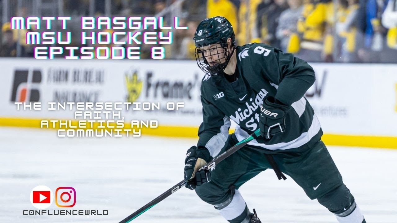 MSU Hockey Defense Anchor Matt Basgall Chats with Bryan on Confluence ...