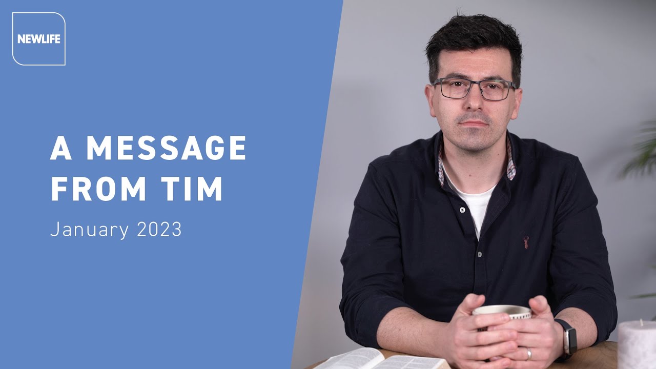 A message from Tim - January 2023 - YouTube