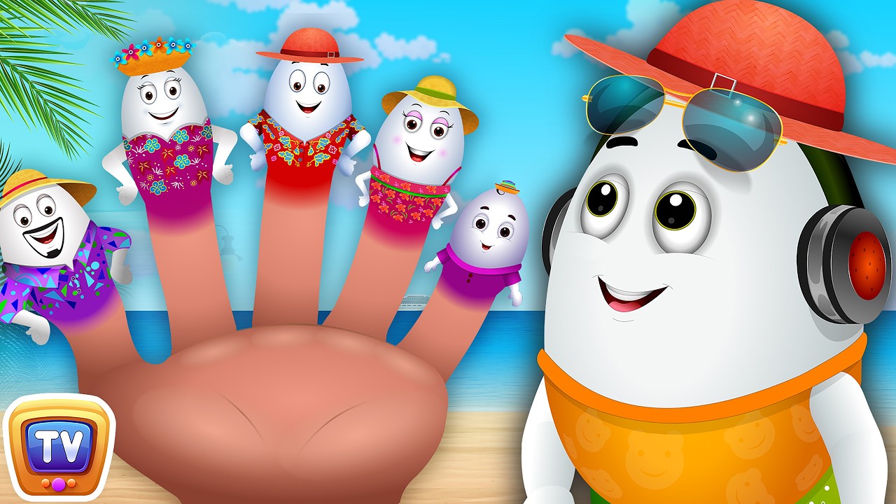 Finger Family Song - Egg Family - Kids Songs and Learning Videos ...