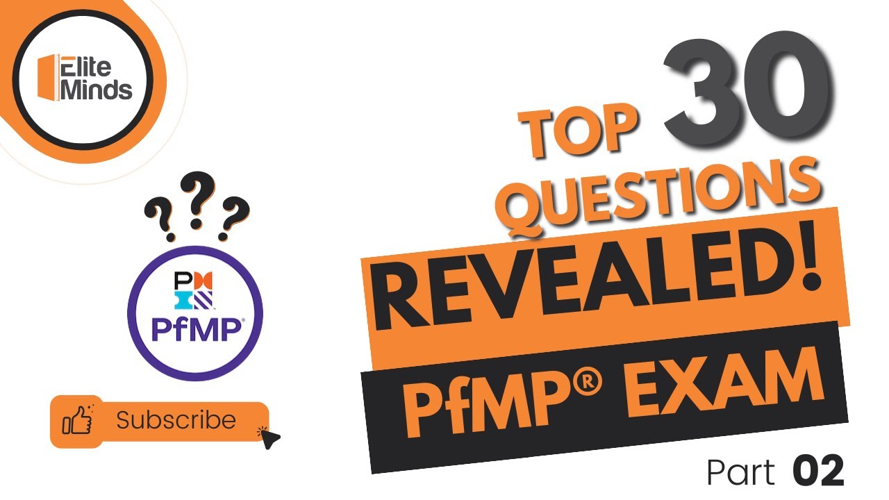 10 Questions you will definitely see in the PfMP Exam - Part II - YouTube